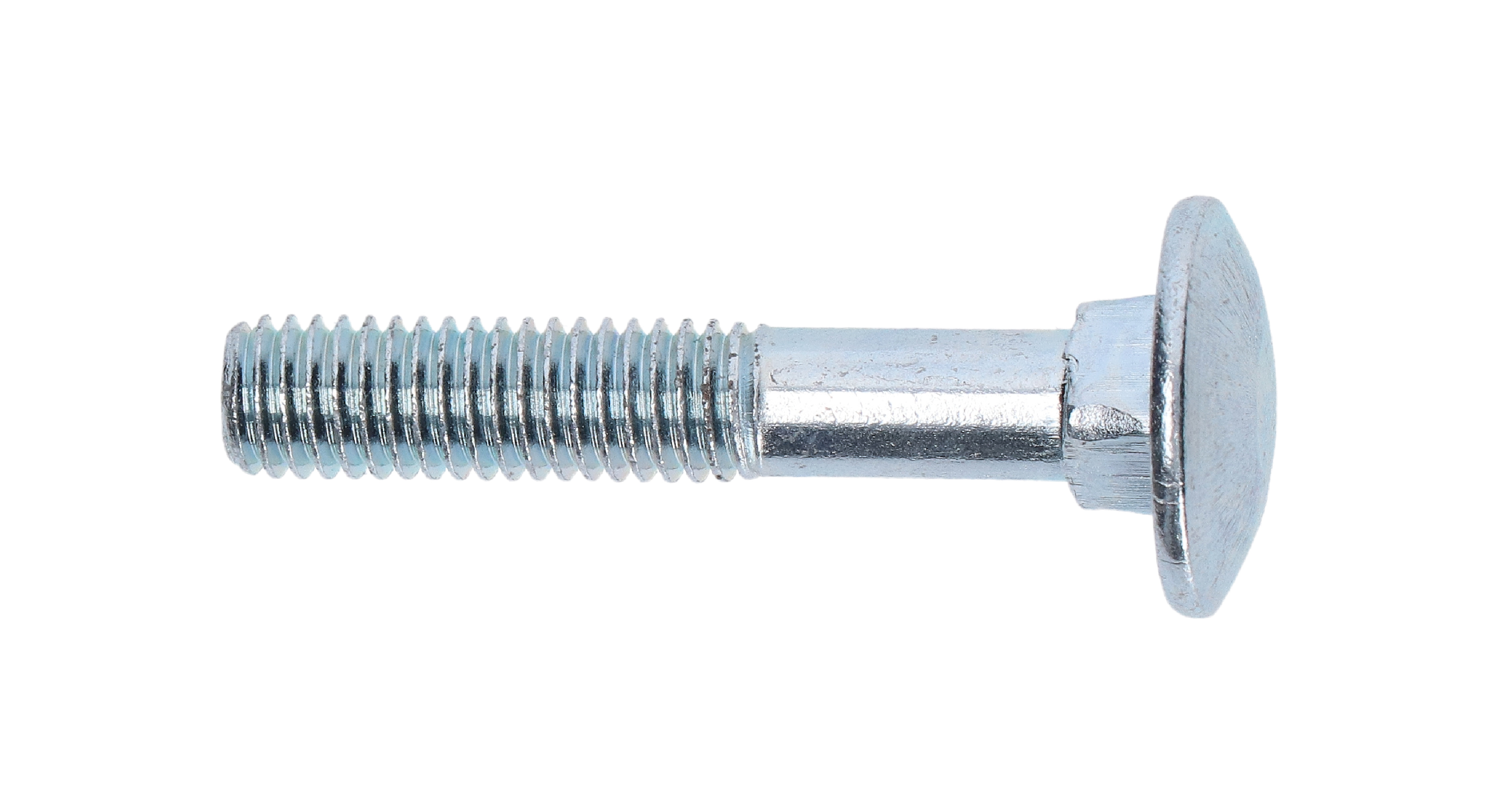 Vratová skrutka M8x70, DIN 603, pevnosť 4.8, pozink - ELOX TRADE s.r.o.