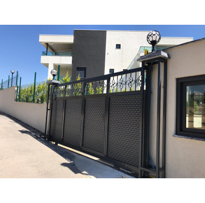 Plech pozinkovaný, 2000x1000x1,2mm - PLETENINA, 3D vzor - ELOX TRADE s.r.o.